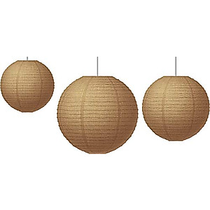 Paper Lanterns, Burlap (TCR77228)