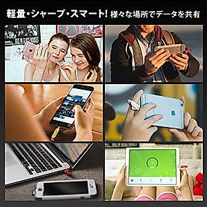ADAM iKlips Duo+ ADM-DP064SL iPhone Compatible, Lightning USB Memory, 64GB, Silver, MFi Certified, Authentic Product, Amazon.co.jp Exclusive