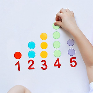 Sukh 500pcs Bingo Chips for Bingo Games Colored Bingo Markers Chips Loteria Mexican Bingo Fichas De Bingo Plastic Poker Chips Pokeno Board Game Transparent Math Counters Game Pieces for Classroom