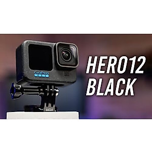 GoPro HERO12 Black 5.3K Action Camera Bundle with 128GB Card and 50 Accessories