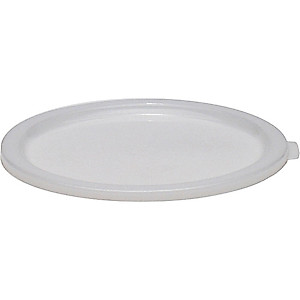 Cambro RFSC6148 White Poly Lid for 6 & 8 Qt Round Containers