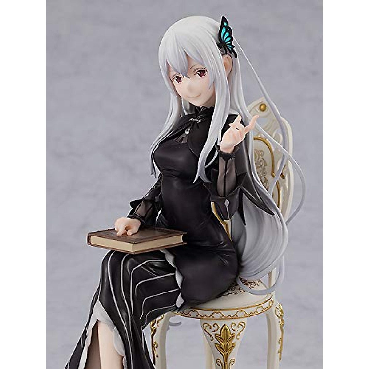 Kadokawa Re:Zero - Starting Life in Another World: Echidna (Tea Party Version) 1:7 Scale PVC Figure, Multicolor