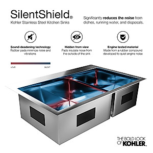 Kohler 31465-1-NA Prologue Kitchen Sinks, Stainless Steel