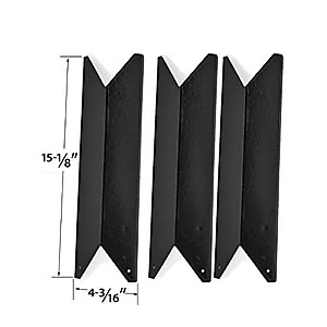 3 Pack Porcelain Heat Plate for Select Gas Grill Models by Nexgrill 720-0341, 720-0649, 720-0549, Kenmore 122.16119, 122.16129, 720-0341, 720-0549 and Uniflame GBC956W1NG-C