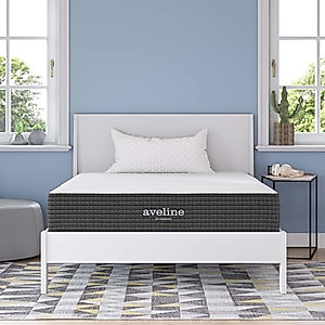 Modway Aveline Gel Infused Memory Mattress with CertiPUR-US Certified Foam, Full, White