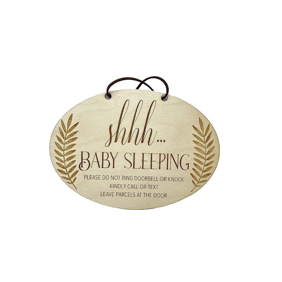 Baby Is Sleeping | Do Not Disturb | Working From Home | Door Hanger