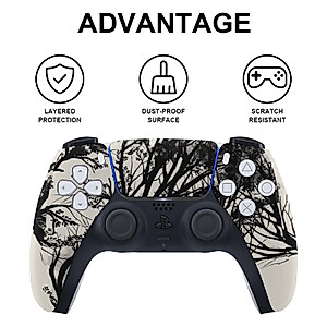 PlayStation 5 Digital edition version sticker protective cover, The King1 ps5 controller protective shell (compatible with ps5 Digital edition)
