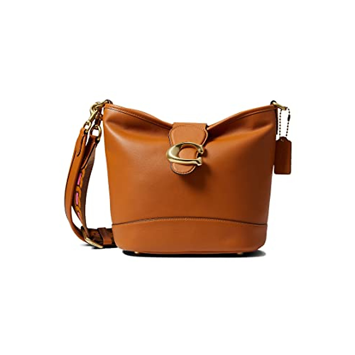 COACH Soft Calf Leather Tali Bucket Canyon One Size