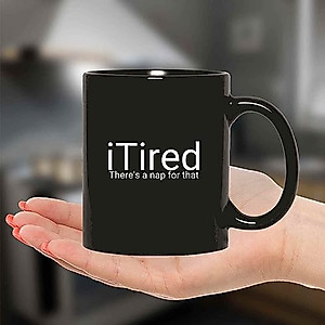 Inspirational Gift Funny Secretary Boss Coworker Gift, For Lazy Day Off - Rest Relax Sleeping 11oz 15oz Black Coffee Mug