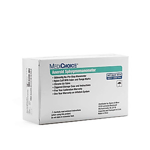 MediChoice Standard Sphygmomanometer, w/Carrying Case, Nylon, Child/Small Adult, 1314SPG1001 (1 Per Pack)