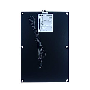 Nature Power 56702 25-watt Semi-Flex Monocrystalline Solar Panel for 12-volt Charging