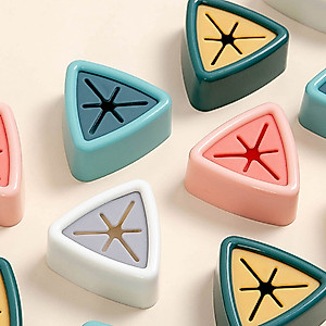 3Pack Towel Racks,Punch Free Towel Plug Holder Bathroom Organizer Rack Towels Storage Wash Cloth Clip Bathroom Kitchen Accessories Tool,Pink