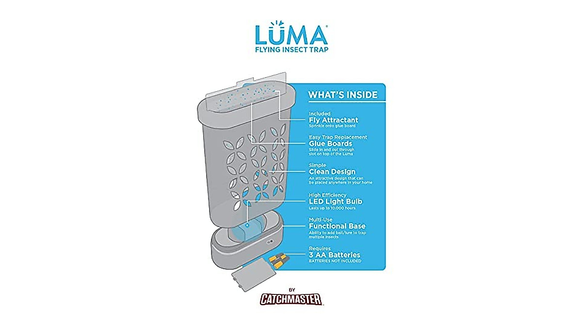 Catchmaster Luma Flying Insect Trap - Stylish Pest Control