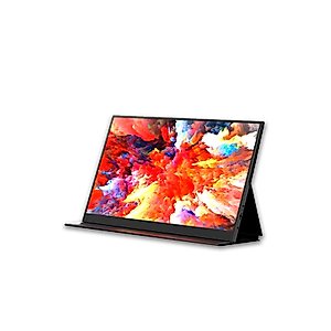 Portable Monitor HDMI, 13.3 Inch Extend Monitor Full HD 1080P Display, Mobile Monitor IPS Screen with Dual HDMI, Built-in Speakers