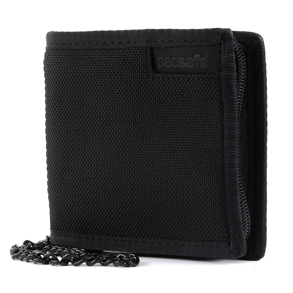Pacsafe Rfidsafe Z100 Rfid Blocking Bi-fold Black Travel Wallet, Black