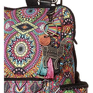 Sakroots Eco-Twill Loyola Convertible Backpack Rainbow Wanderlust One Size