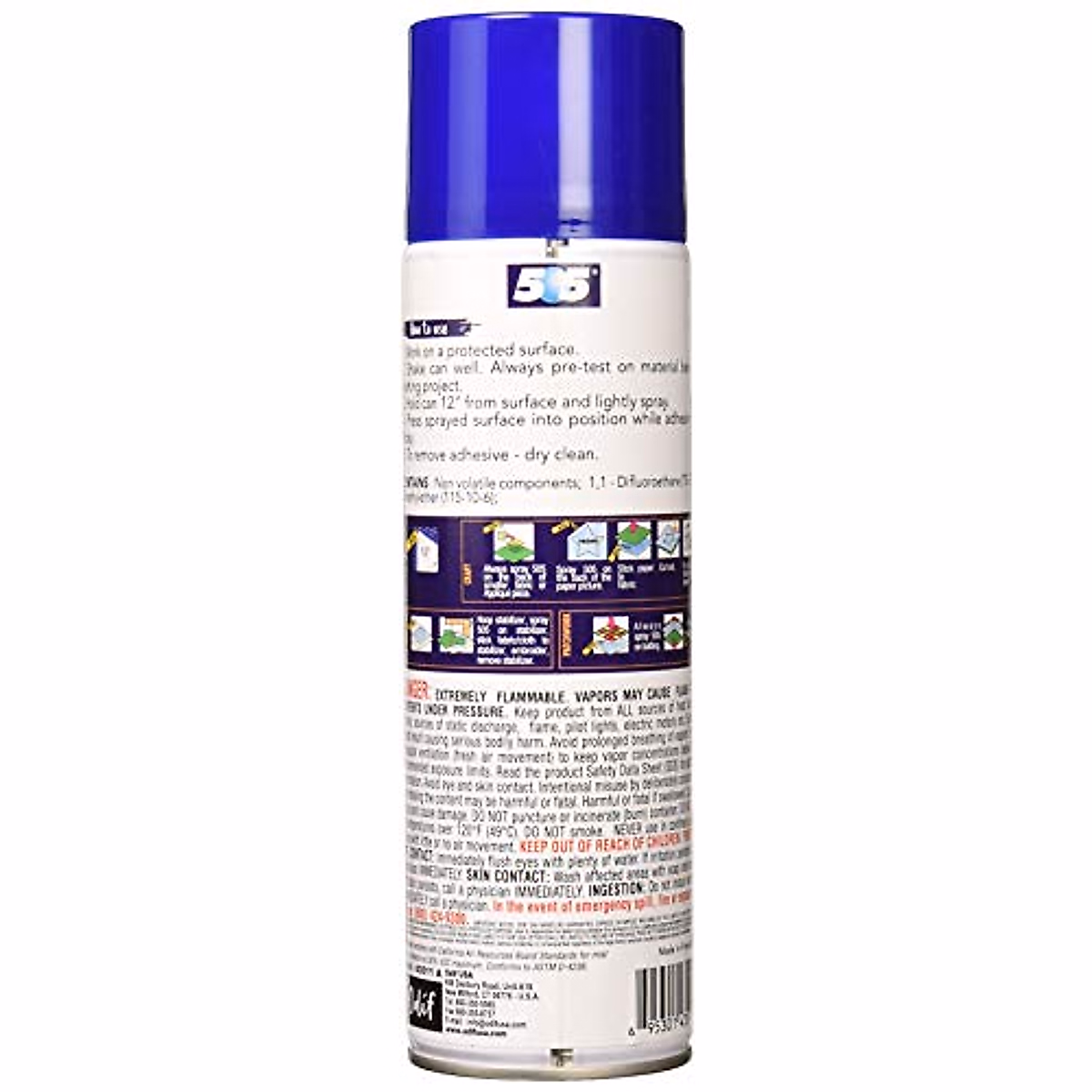 Odif/JTT Odif 505 Spray&Fix Adh Temp Repo Fabric 12.4oz, 43511