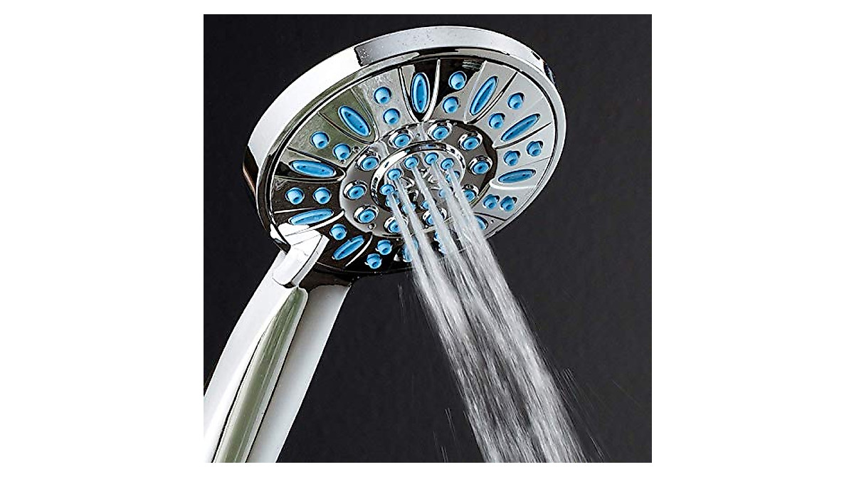 Anti-Clog High-Pressure 6-Setting Hand Shower