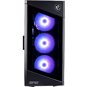 Empowered PC MPG Velox Gaming Desktop (NVIDIA GeForce RTX 4070 TI, Ryzen 7 5700X Processor, 32GB DDR4 RAM, 512GB NVMe SSD + 2TB HDD, WiFi, Windows 11 Home) RGB Gamer Computer (by_MSI)