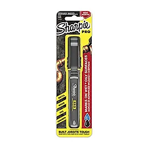 SHARPIE Pro Permanent Marker, Fine Point, Black Marker (2018321)