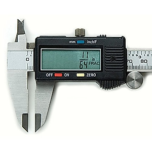 Titan 23173 Electronic Digital Caliper with Fractional Display