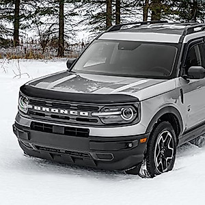 Auto Ventshade [AVS] Aeroskin Hood Protector | 2010 - 2017 Chevrolet Equinox, Low Profile/Flush - Smoke | 322053