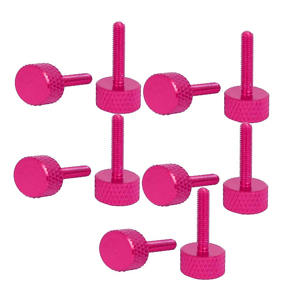 New Lon0167 Computer PC Featured Graphics Card Knurled reliable efficacy Head Thumb Screws Fushcia M3x16mm 10pcs(id:38c 9b 76 25f)
