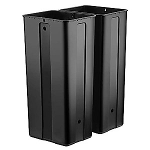 ToiletTree Products Stainless Steel Step Trash Can - 16 Gallon Garbage Bin with Soft Close Lid - Dual Compartment Waste Can with 30 Liters Capacity in Each - Recycling Bin