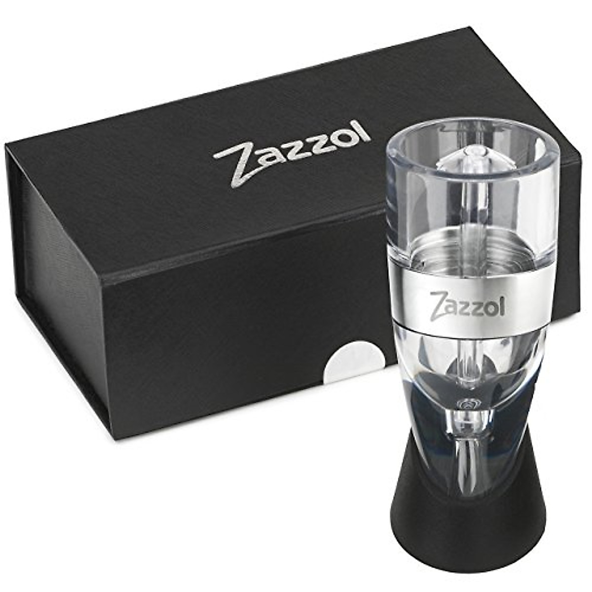 Zazzol Wine Aerator Decanter - Multi Stage Design with Gift Box - Recommended by Business Insider
