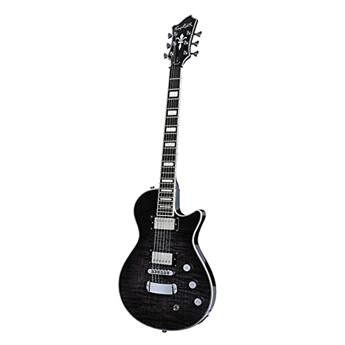 Hagstrom 6 String Solid-Body Electric Guitar, Right, Dark Storm (ULMAX-DSM)