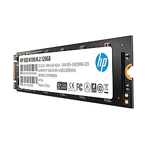 HP M700 M.2 120GB SATA III Planar MLC NAND Internal Solid State Drive (SSD) 3DV75AA#ABC