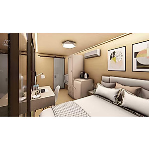 Modular Tiny Home Pod 20FT Cabin for B&B, Office, Outdoor Living Premium Tiny House, Prefabricated House, Portable House