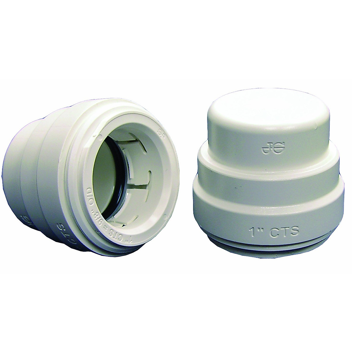 John Guest Speedfit PSEI4636 1-Inch CTS Test Cap, 5-Pack,White