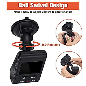 ChengFu Dash Cam Mount, Dash Cam Suction Mount, Dash Cam Mount Holder, Compatible with VIOFO A119 V3