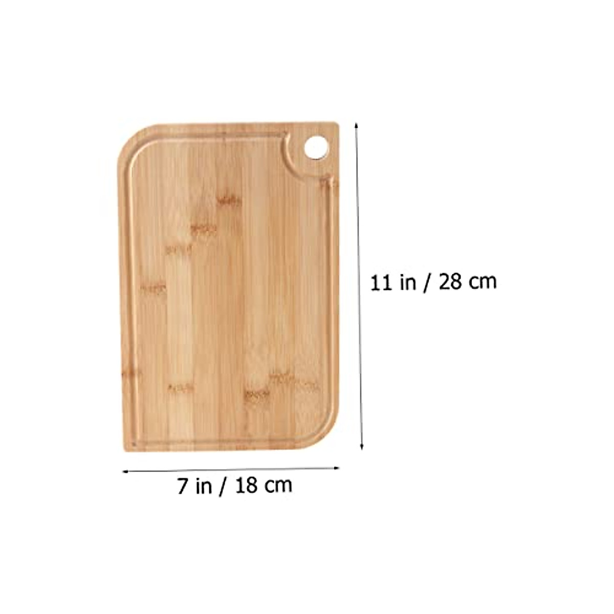 UPKOCH 1pc Cutting Board Wooden Cutting Boards Fruit Trays Fruit Platter Wood Chopping Mats Veggie Tray Vegetable Cutting Wood Pastry Mat Chopping Board Kneading Board Complementary Food