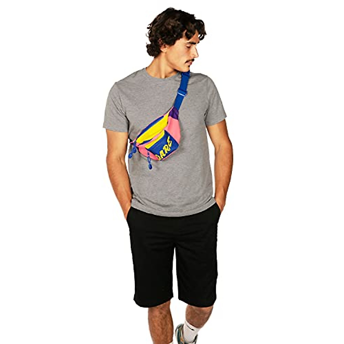 Tipsy Elves Retro DARE Fanny Pack (One Size, Multicolor)