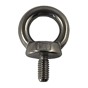 US STAINLESS Stainless Steel 316 Lifting Eye Bolt 6mm M6 Marine Grade Heavy Duty Pitch of 1