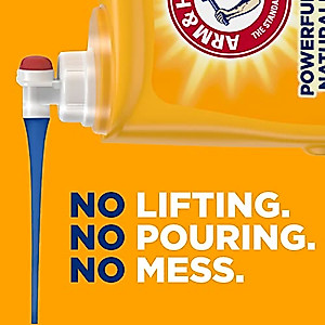Arm & Hammer Plus OxiClean Fresh Scent, 128 Loads Liquid Laundry Detergent, 166.5 Fl oz