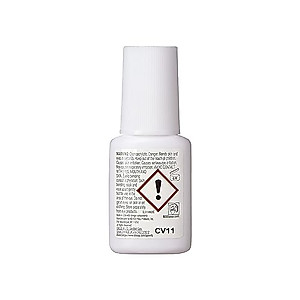 KISS PowerFlex Brush-On Nail Glue for Press On Nails, Ultra Hold Flex Formula Nail Adhesive, includes One Bottle 5g (0.17 oz.) with Twist-Off Cap & Brush Applicator