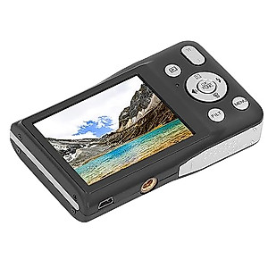 Zoom Digital Camera, Daily Digital Camera Beauty Filter (Black)
