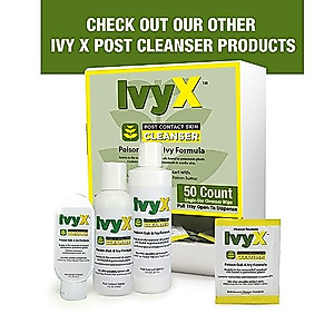 CoreTex Ivy X Post-Contact Poison Ivy Wipes - Pack of 300 Single-Use Poison Ivy Treatment Wipes to Assist in the Removal of Poison Ivy, Poison Oak, & Poison Sumac Oils - Poison Ivy Wash Wipes