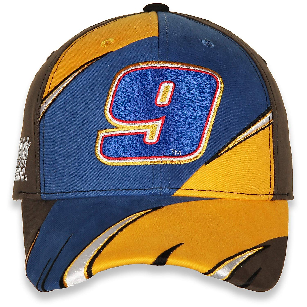 Checkered Flag Chase Elliott 2021 Adult Nascar Electrifying Hendrick Motorsports Blue Gold Hat One Size