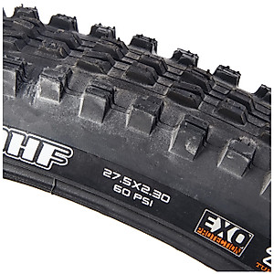 Maxxis Minion DHF Downhill Tire 27.5 x 2.5, Triple Compound, 2-Ply: Black