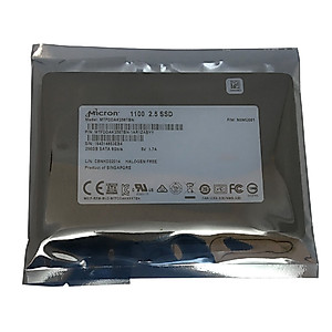 Micron 1100 MTFDDAK256TBN 256GB 2.5-inch SATA III AES-256 encryption TLC NAND (6.0Gb/s) Internal Solid State Drive (SSD) New - w/3 Year Warranty