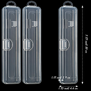 4 Pieces Travel Toothbrush Case Holder, Portable Toothbrush Storage, Hard Plastic Dust-proof Toothbrush Container Toothpaste Case Cover Protector for Travel Use