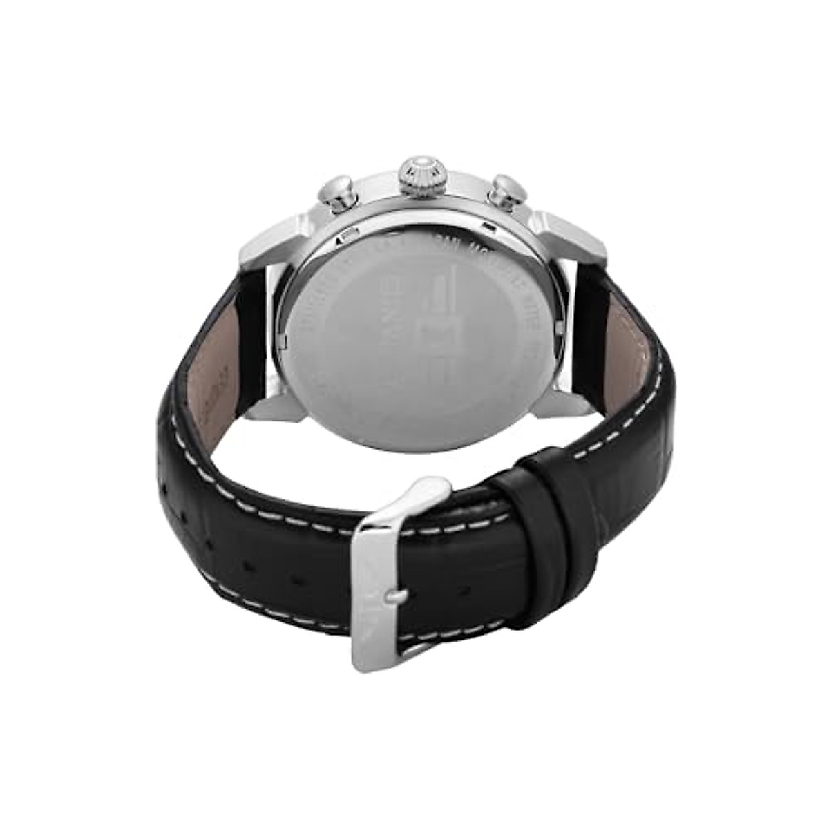 I By Invicta Men's 90242-001 Chronograph Black Dial Black Leather Dress Watch