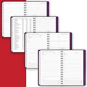 AT-A-GLANCE 2021 Weekly & Monthly Planner by AT-A-GLANCE, 5-1/2" x 8-1/2", Small, Contemporary, Purple (70108X5921)