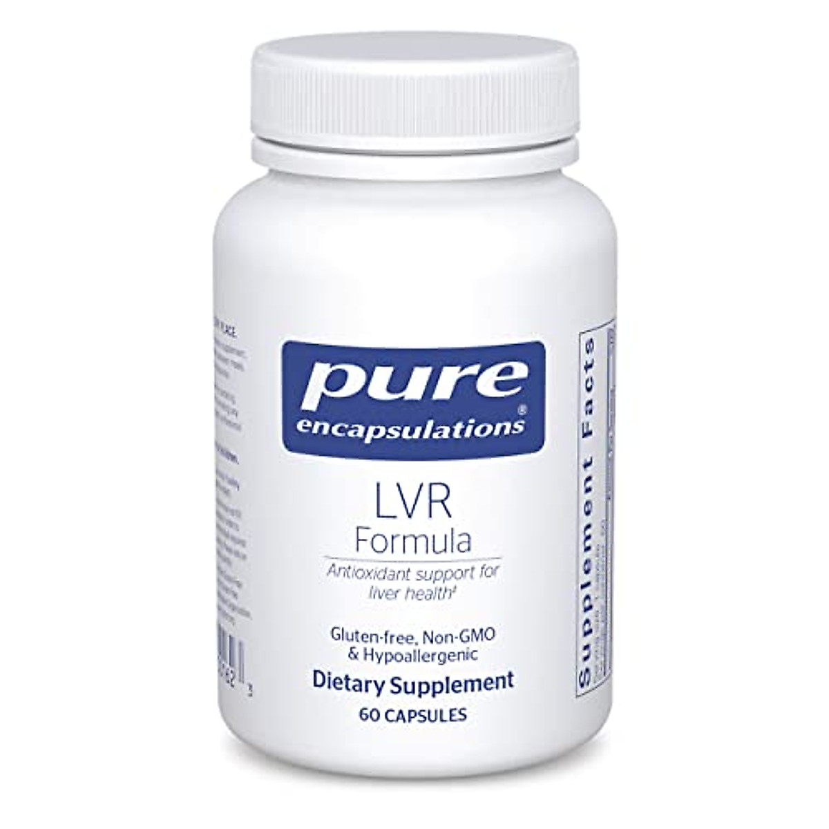Pure Encapsulations LVR Formula | Hypoallergenic Supplement with Antioxidant Support for Liver Cell Health | 60 Capsules