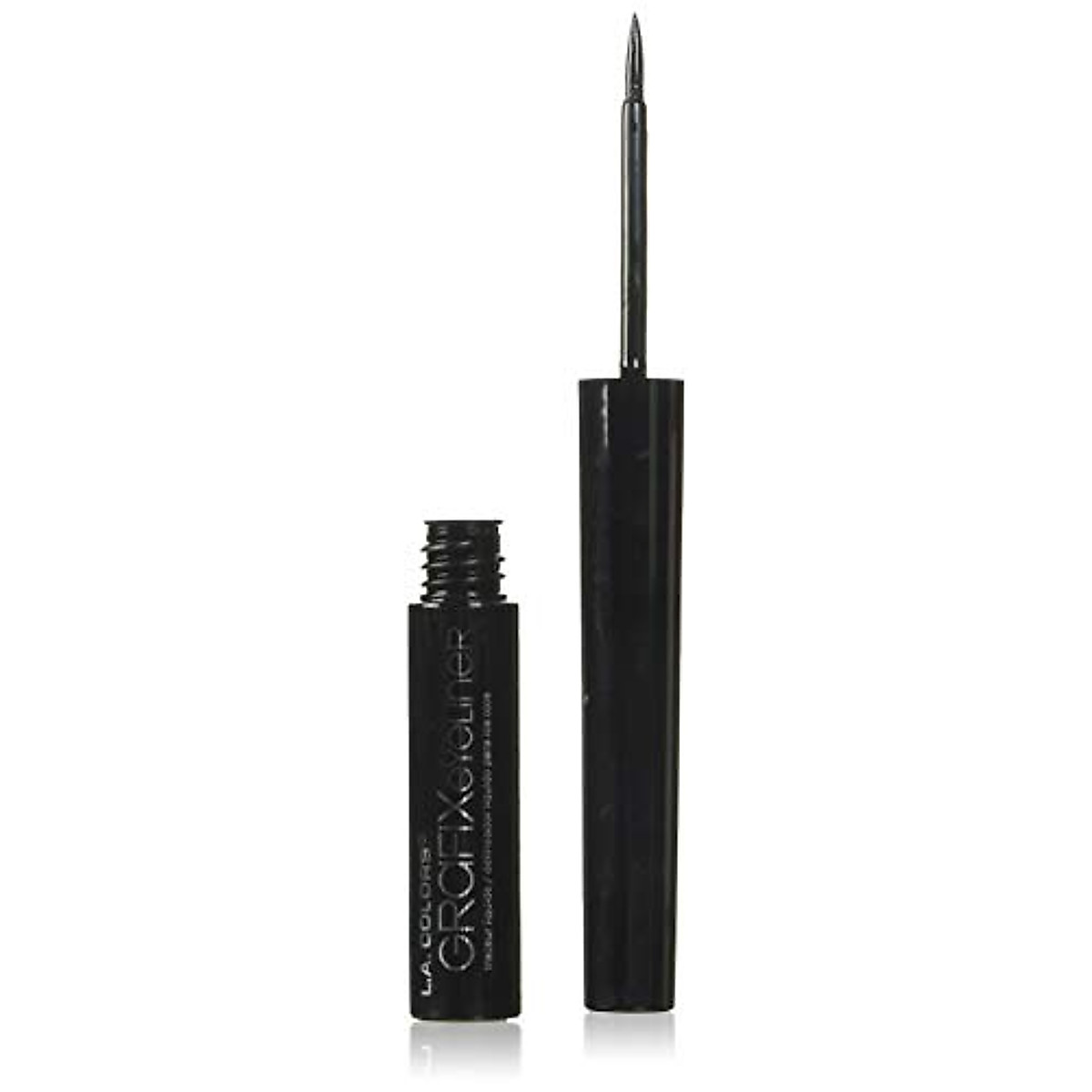 L.A. COLORS Grafix Liquid Eyeliner, Black, 0.4 Ounce, (CLE731)