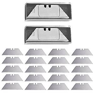 20 X Replacement Blades Utility Knife Refills Drywall Standard Box Cutter Razor